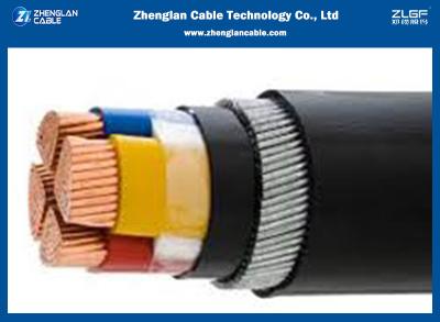 China CU/XLPE/PVC/SWA/PVC Low Voltage Power Cable 4x50sqmm ISO 9001 2015 for sale
