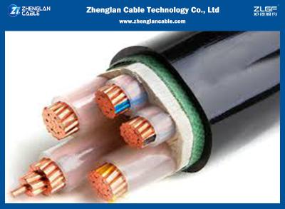 China 0.6/1KV NYY Copper LSOH Cable Cu-Pvc-Pvc Power Cable 5x35sqmm As Per SANS1507-3 for sale