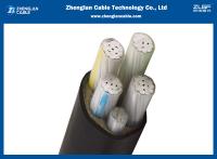 China 0.6/1kv LV Power Cable Aluminum Cable Unarmored Cable Xlpe Insulated 4x35+1x16mm2 for sale