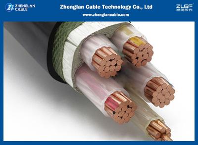 China 1kv 4.5C Cu/Xlpe/Pvc 4x95+1x50sqmm LV Power Cable Unarmored As Per IEC60502-1 for sale
