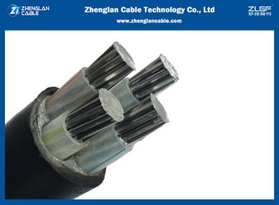 China 1kv 4 core Low Voltage Aluminum Cable Al/Xlpe/Pvc Power Cable As Per IEC60502-1 for sale