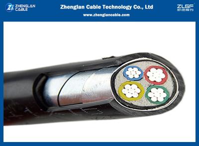 China 0.6/1KV LV Low Voltage Power Cable 4x25sqmm Cu(AL)/XLPE(PVC)/ PVC Insulated for sale