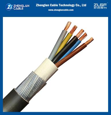 China 5 Core Steel Wire Armoured Cable Copper Cu XLPE PVC SWA PVC 0.6/1kV IEC 60502-1, BS 5467 And BS 6346 for sale