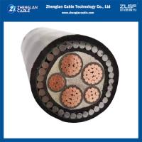 China 0.6/1kv XLPE Insulated SWA Armored Cable 3+2core Cu/xlpe/pvc/swa/pvc 3x25+2x16mm2 IEC60502-1 / IEC60228 for sale
