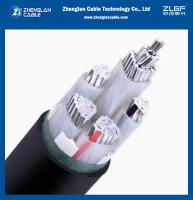 China CABO LXAV 4x150mm2 Aluminum Cable PVC Insulation PVC Sheath LV Power Cable CEI 60502-1 for sale