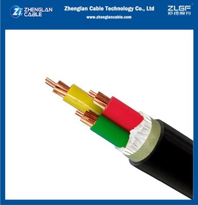 China Xlpe Insulation Unarmored Low Voltage Copper Underground Cable 0.6/1kv 3x95mm2 IEC60502-1 CU/XLPE/PVC for sale