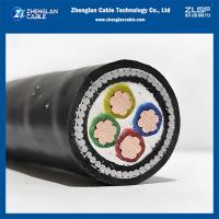 China Low Voltage Power Cable NYRGBY Cable Cu/pvc/pvc/swa/pvc 4x16mm2 IEC60502-1 for sale