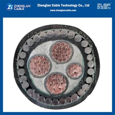 China Low Voltage Power Cable 0.6/1KV CU/XLPE/PVC/SWA/PVC 3x95+1x50mm2 BS5467 for sale
