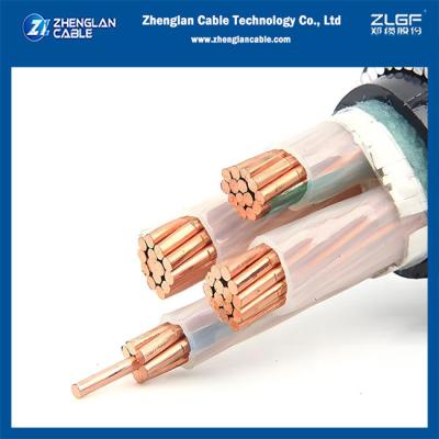 China 4x25mm2 Copper Conductor Low Voltage Power Cable IEC60502-1 XLPE Insulated PVC Sheathed Unarmored for sale