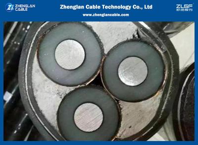 China IEC60502-2 12/20 AL/XLPE/CTS/PVC Three Core Copper Tape Screened Aluminium Cable 3cx95sqmm for sale