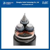 China 21/35kv NA2XSBY Medium Voltage Power Cables  AL/sc/xlpe/sc/cts/pvc/sta/pvc 3x185 DIN VDE 0276-620 HD 620 for sale