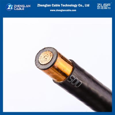 China 15kv 133% XLPE Insulated Copper Tape Screened PVC Sheathed Power Cable 1x500MCM for sale
