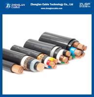 China Medium Voltage XLPE Insulated Power Cable N2XSY/NA2XSY Copper Wire / Tape Screened PVC Outer Sheath DIN VDE 0276-620 for sale