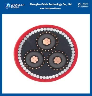 China 18/30kV N2XSY NA2XSY MV Power Cable Copper / Aluminum Conductor XLPE  Insualted PVC Outer Sheath DIN VDE 0276-620 for sale