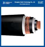 China N2XSY N2XSEY Single / Three-Core XLPE Insulation Power Cable with Metalic Shield PVC Outer Sheath Standard DIN VDE0276-620 for sale