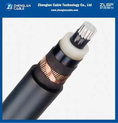 China 8.7/15kv Medium Voltage Power Cable YJLSV1x185/25mm2AL/SC/XLPE/SC/PVC/CWS/CTS/PVC IEC 60502-2 for sale