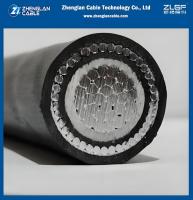 China Medium Voltage power cable aluminum wire armoured cable 0.6/1kv AL/XLPE/PVC/AWA/PVC 1x400mm2 underground cable for sale