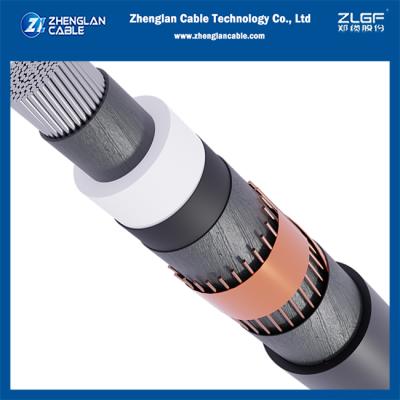 China Unarmored MV aluminum power cable NA2XS(F)2Y 1x120mm2 12/20KV IEC60502-2 for sale