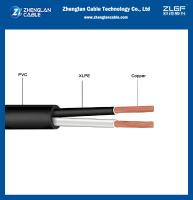 China 0.6/1kv XLPE Insulated PVC  Sheath 1~5 Cores RV-K  Copper Flexible Electrical Wire Cable for sale