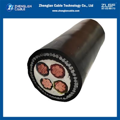 China Insulated Cables 1KV RVMV-R Cu/xlpe/pvc/swa/pvc 3x50+1x25mm2 BS5467 for sale