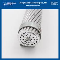 China ACSR CAA Bare Aluminum Conductor IEC61089 Galvanized Steel for sale