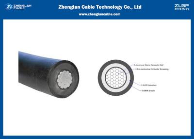 China XLPE HDPE SAC 12KV 1Cx185sqmm Overhead Insulated Cable for sale
