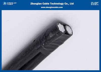 China AS/NZS 3560.1 AL / XLPE 2x25mm2 Aerial Bunded Cable for sale