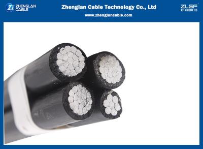 China 1kv Reclyn Cable AAC XLPE Aerial Insulated Cable 3x50+1x25sqmm for sale