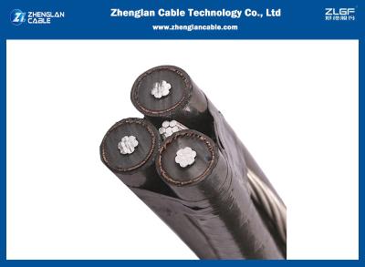China 11kv Overhead Insulated Cable Overhead Power Transmission Lines 3x120+1x50sqmm for sale
