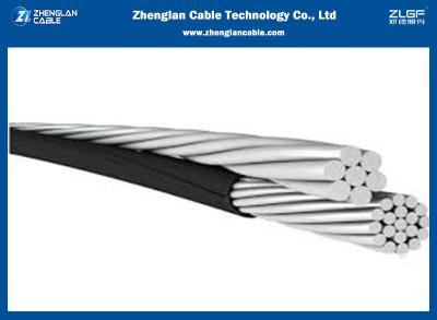 China 0.6/1KV ABC 2C*50 Sqmm Overhead Insulated Cable ISO 14001 2005 AAC/XLPE+AAAC/XLPE for sale