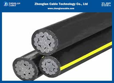 China 0.6/1kV 3*95mm2 Aerial Bunched Cable AL/XLPE Transmission IEC 60502-1 for sale