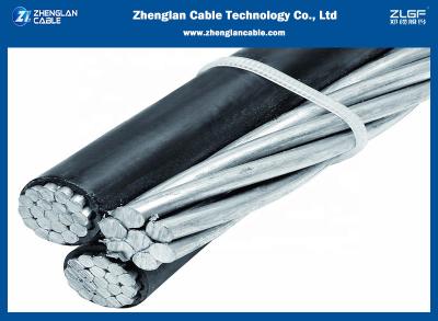 China IEC 60502-1 Aerial Insulated Cable Of Rated Voltage Up To And Inculding 1KV AL/XLPE for sale