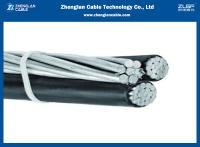China Low Voltage Aerial Bundled Cable 3*50mm2 95mm2 AL/XLPE Transmission IEC 60502-1 for sale
