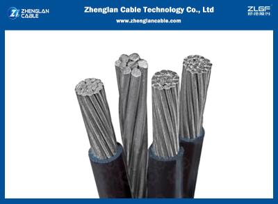 China 0.6/1kv aerial bunched conductor AAC/XLPE Phase Cable With Bare AAAC 3Cx25 Mm2 + 25mm2 for sale