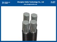 China 0.6/1kv Aerial Bundle Cable For Overhead Electrical Power Line 3x25+1x54.6+1x16mm2 NFC33209 for sale