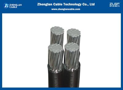 China 0.6/1kv Aerial Bundle Cable For Overhead Electrical Power Line 3x25+1x54.6+1x16mm2 NFC33209 for sale