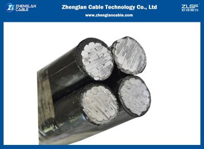 China 1kv Overhead Insulated Cable Al 3x50+1x50mm2 aerial bundle conductor AS/NZS 3560:1 for sale