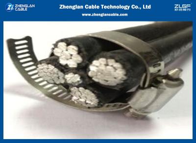 China NFC 33-209 3*70+54.6+25 Aerial Bundled Cable XLPE/PV C/PE Insulated for sale