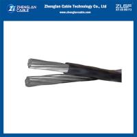 China Duplex Service Drop Cable Shepherd 1x6awg Aerial Bundled ICEA S-76-474 for sale