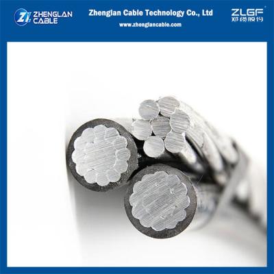 China Cabo Multiplex Overhead Insulated Cable Conductor Neutro Ca - Asc Duplex Pekingese 1x6+6awg for sale
