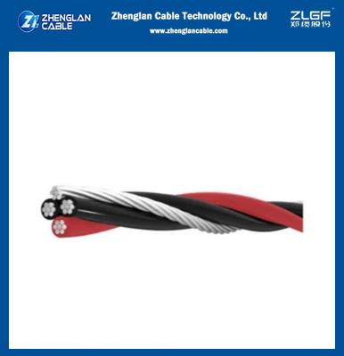 China 0.6/1KV Overhead Aluminum ABC Cable Conductor XLPE Insulated IEC60502-1 for sale