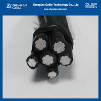China 1KV XLPE Insulated  LV Aerial budled cable with supporting system SANS 1418 for sale