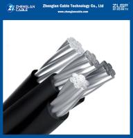 China Overhead Insulated Cable 3Cx16+1x16sqmm AAC/XLPE+AAAC/XLPE 0.6/1kv ABC Cable for sale