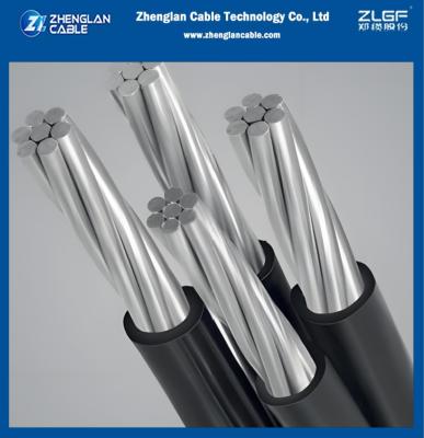 China LV ABC CAAI CABLE 0.6/1KV 2x35+16+NA25mm²IEC60502-1 Overhead Insulation Cable Aluminum Cable XLPE Insulation for sale