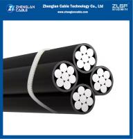 China Overhead Insulation Cable LV Cable 0.6/1kv 2x25+16+NA25mm²IEC60502-1CAAI CABLE AUTOPORTANTE De ALUMINIO for sale