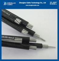 China NFC 33-209 Aerial Bundle Conductor ABC Cable 3x35mm2+54.6 for sale