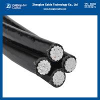 China 4x70mm2 0.6/1KV AAC/XLPE (LXS) Aerial Bundled Cable NFC 33-209 Overhead Insulated Cable for Energy Distribution for sale