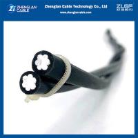 China 2x16mm2 XLPE Insulated Aerial Bundled Cable ABC Overhead Insulated Cable SANS 1418 Preassembled cable for sale