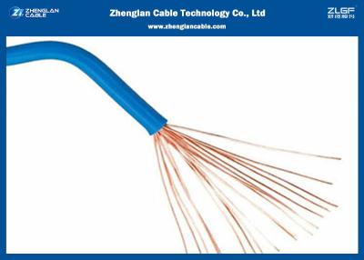 China RV Building Wire And Cable 450/750V BVR 1.5mm 2.5mm 4mm PVC Flexible Stranded IEC 60227 for sale