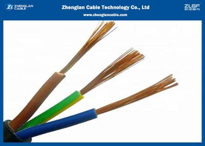 China RVV 300/500V Building Wire And Cable PVC Insulated 30 Years Shelf Life for sale